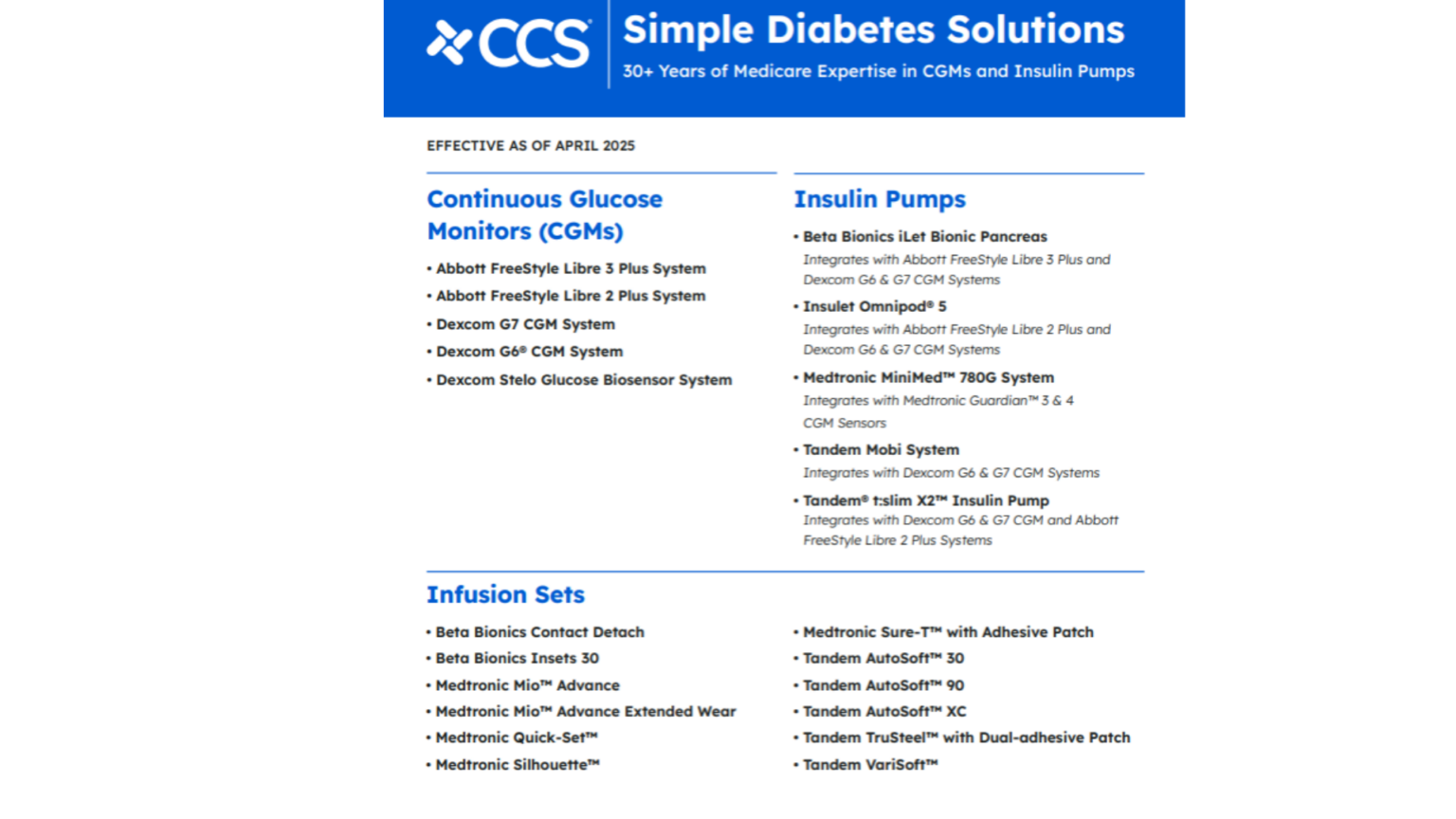 CCS Support: How To Reorder Supplies | CCS Medical