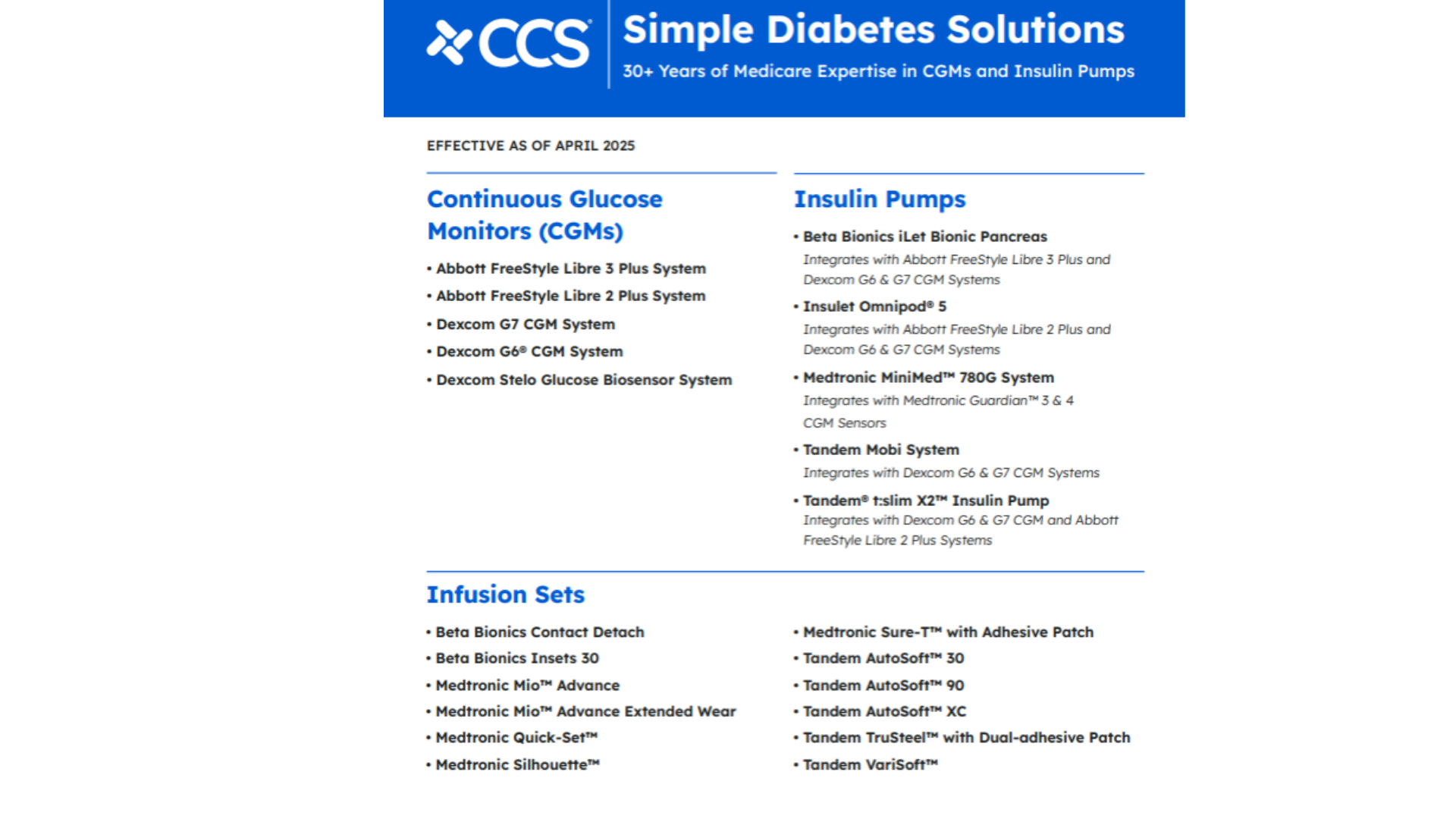 CCS Support: How To Reorder Supplies | CCS Medical